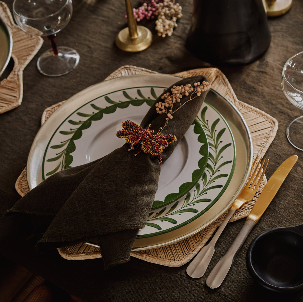 Dinner Plate - Helecho - Fern Green